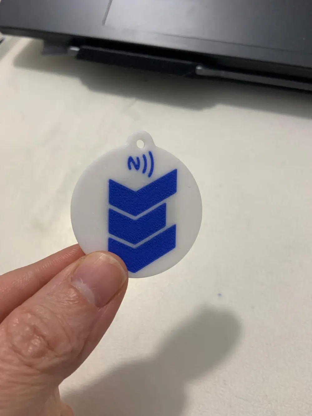 Digital Keychain NFC by DesmoMitoMakerWorld: Download Free 3D Models