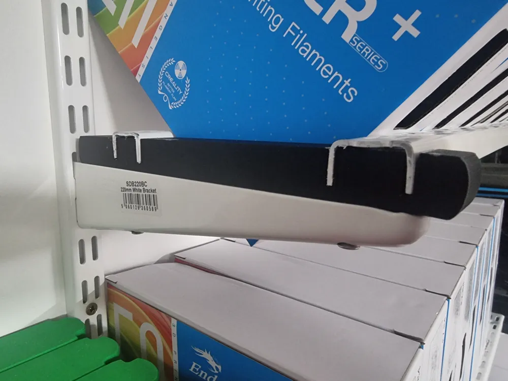 Filament Rack Bracket For Twin Slot Racking with 220mm Brackets - With ...