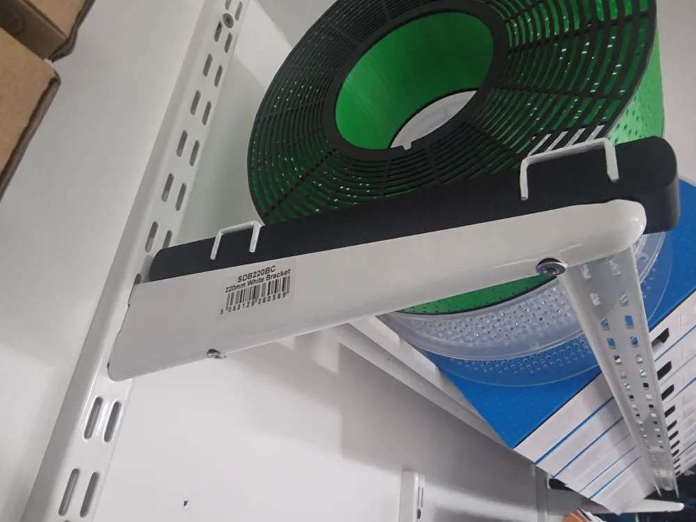 Filament Rack Bracket For Twin Slot Racking with 220mm Brackets - With ...