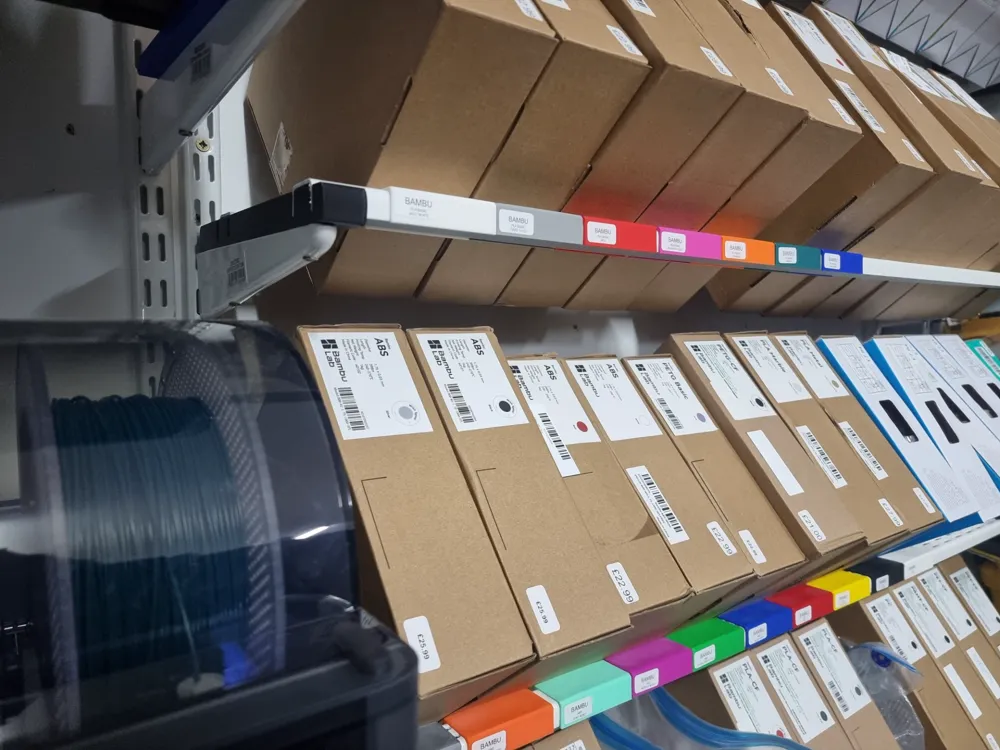 Filament Rack Bracket For Twin Slot Racking with 220mm Brackets - With ...