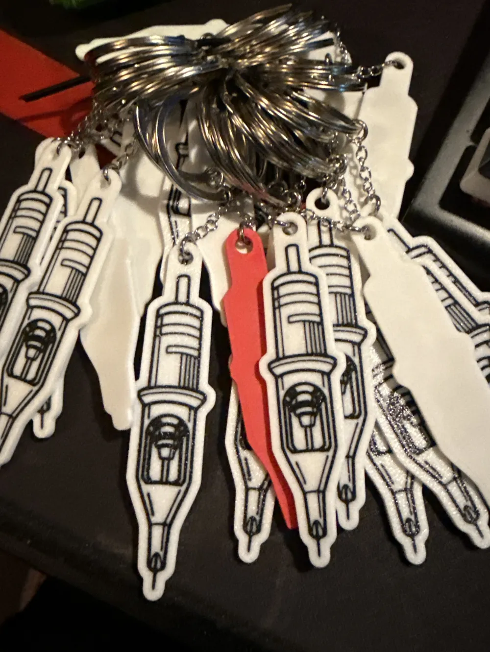 Tattoo Needle Cartridge Keychain by CryptForge MakerWorld: Download ...