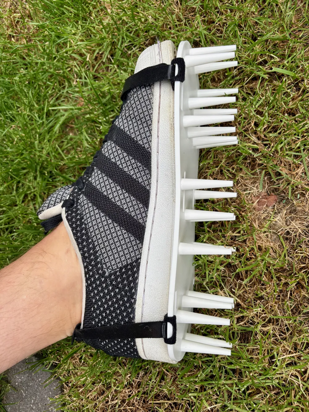 Lawn Aerator Shoe Soles – Garden Spikes - Free 3D Print Model - MakerWorld