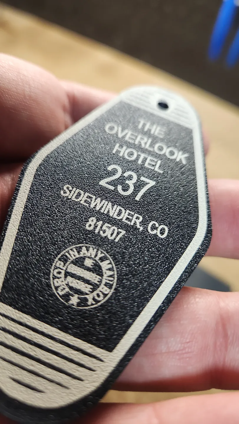 Motel Key Fob Jig (Xtool F1) by Tech_Outreach MakerWorld: Download Free ...