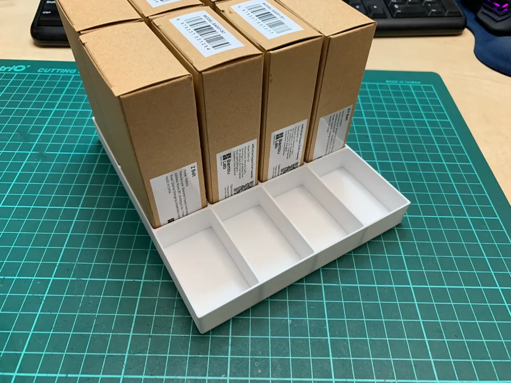 Bambu "L" ND box 12 - Box for parts in larger boxes ( belt, AMS DRIVEN ...