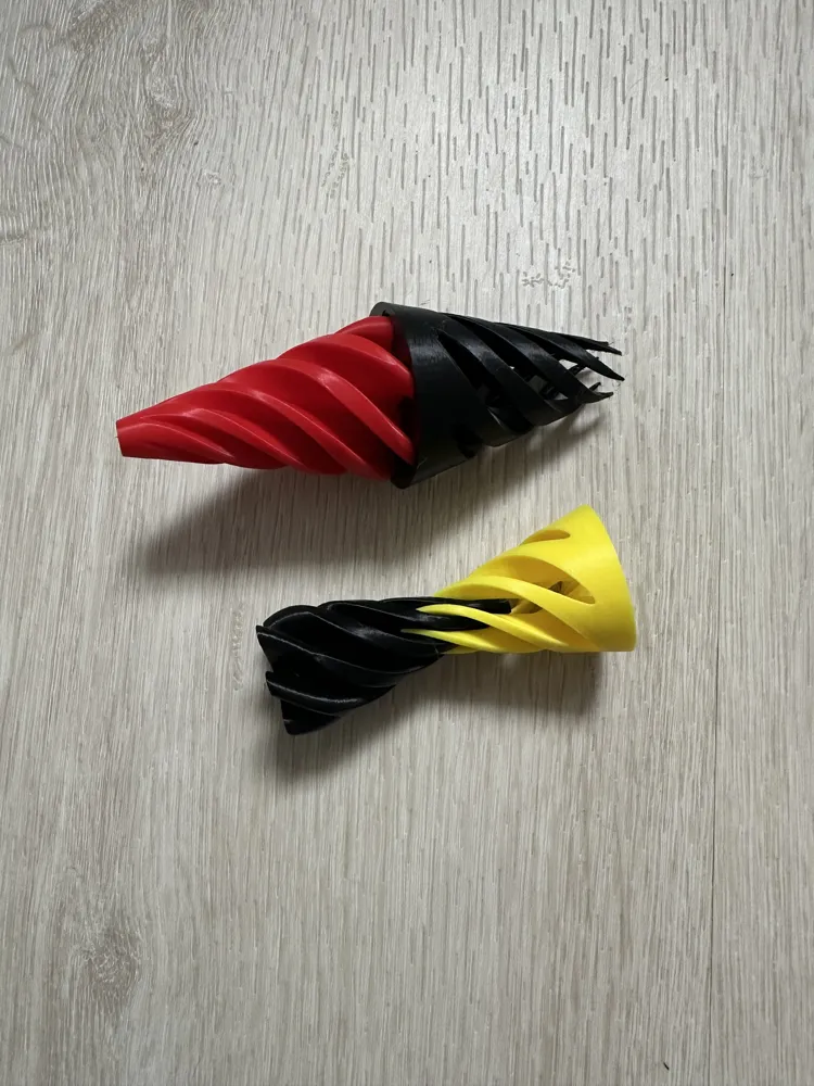 Vortex Passthrough Spiral Fidget Spinner by PS_Print MakerWorld ...