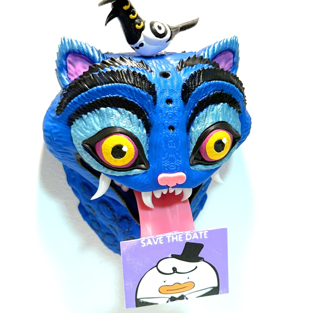 Derpy Tiger - Free 3D Print Model - MakerWorld