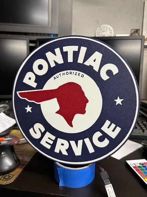 Pontiac Service Lightbox by jjaros74 MakerWorld: Download Free 3D Models