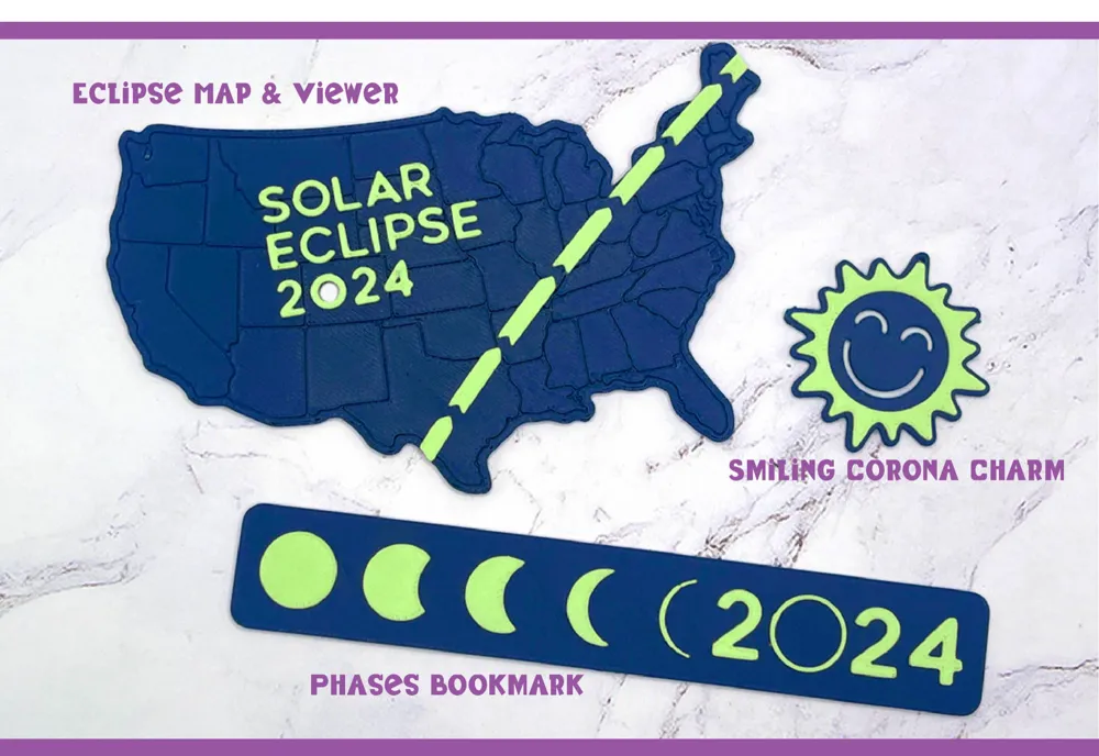 Solar Eclipse 2024 Fun Kit by SH Designs - MakerWorld