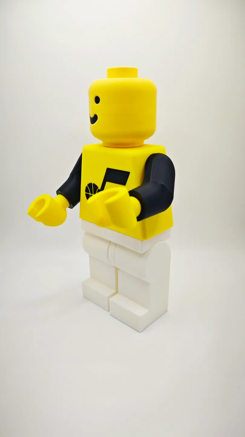 NBA Brick Man - Utah Jazz (500%) by P78 MakerWorld: Download Free 3D Models