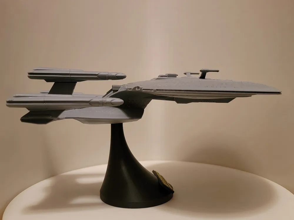 USS Enterprise-D Refit by donmegel MakerWorld: Download Free 3D Models