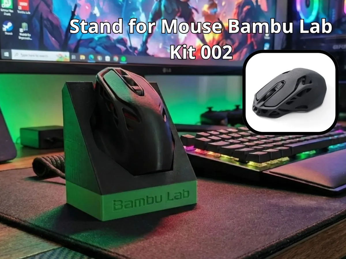 Stand for Mouse Bambu Lab Kit 002 - Free 3D Print Model - MakerWorld