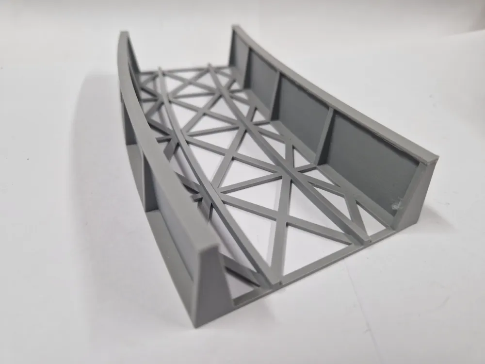 OO Gauge Curved Girder Bridge Sections 1st - 10th Radius by Simply ...