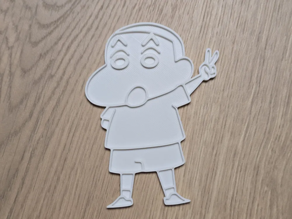 Shin Chan Coloring Craft Shinnosuke Nohara - Free 3D Print Model ...