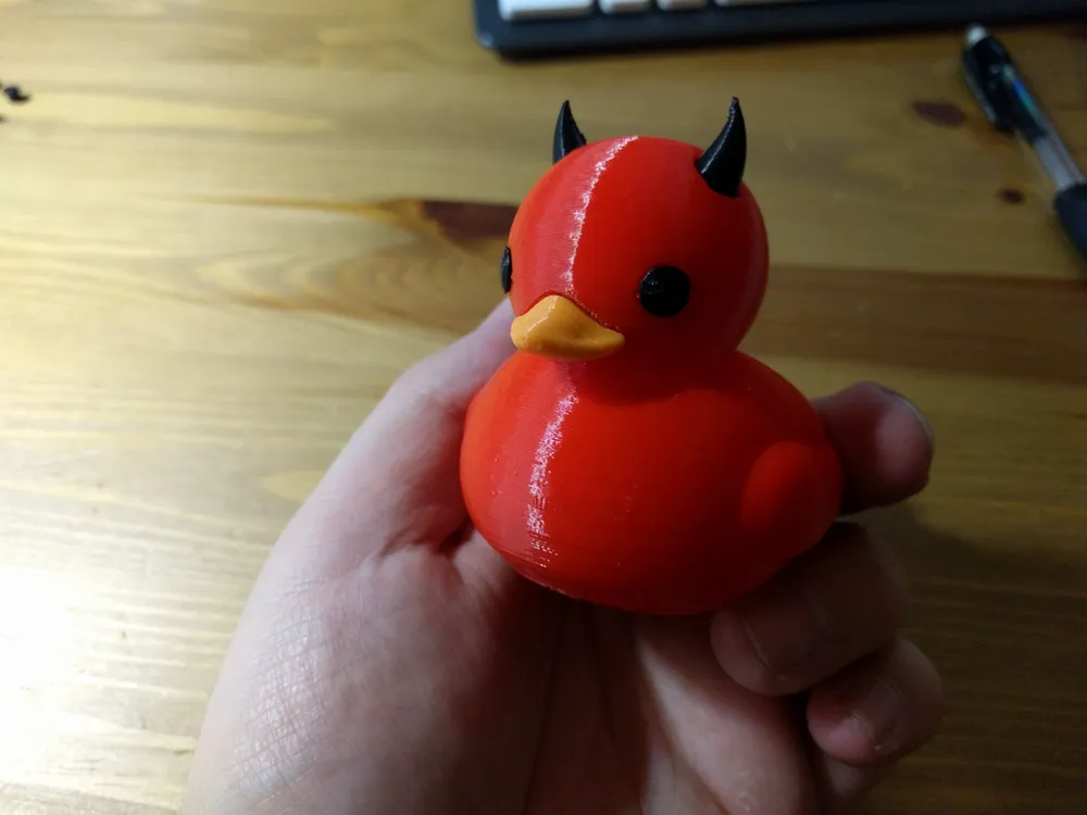 evil duck by RubberDuckArmy - MakerWorld