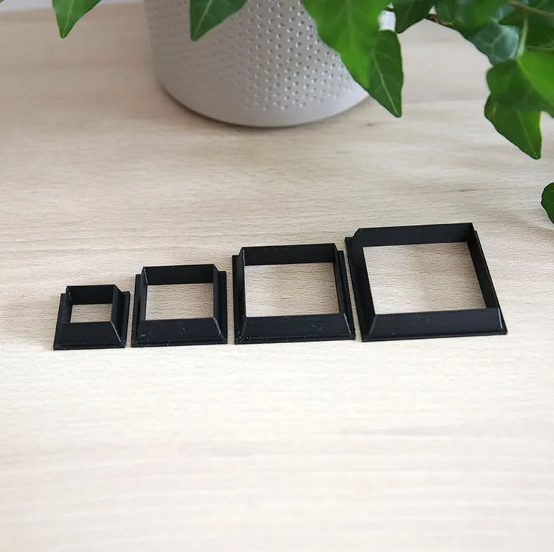 Square cookie cutters - Free 3D Print Model - MakerWorld