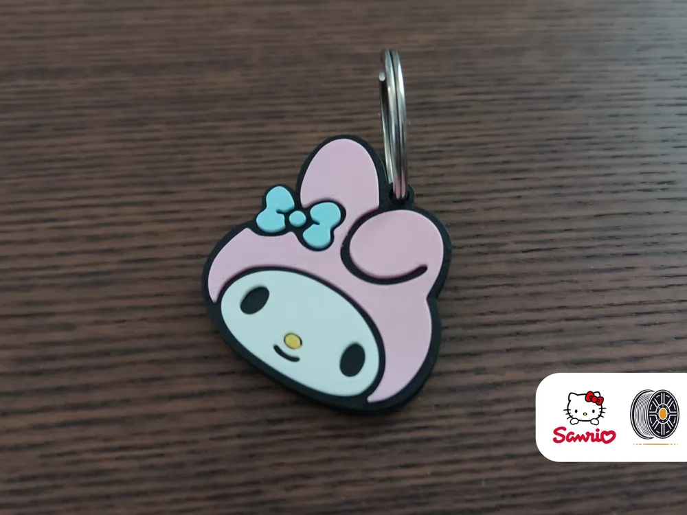 My Melody | Sanrio Keychain Series by Mike.stlMakerWorld: Download Free ...