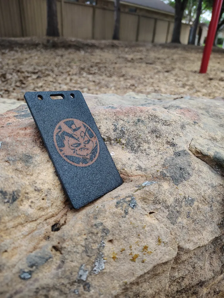 Hazbin Husk ID Holder - Free 3D Print Model - MakerWorld