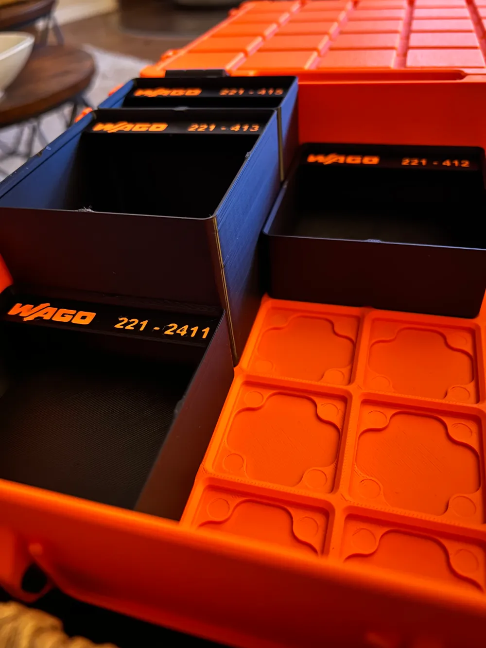 Gridfinity Wago Box Remixed by NK3D MakerWorld: Download Free 3D Models