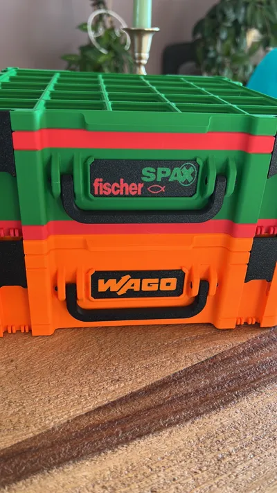 Gridfinity Wago Box Remixed by nk1197.nk MakerWorld: Download Free 3D ...