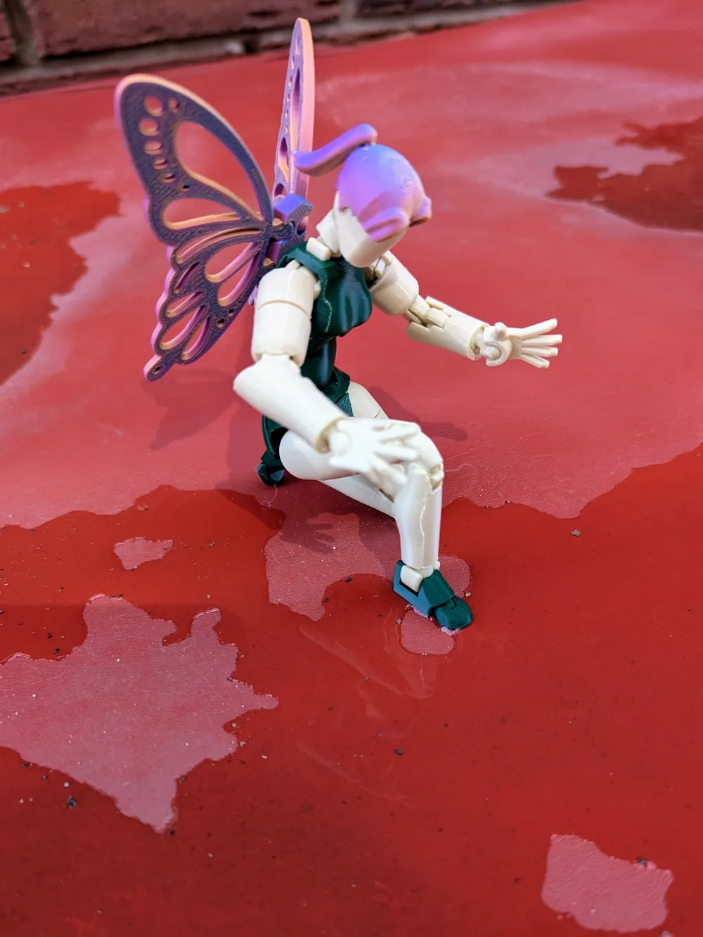 Fairy Dummy 13 Smooth Body with Butterfly Wings - Free 3D Print Model ...