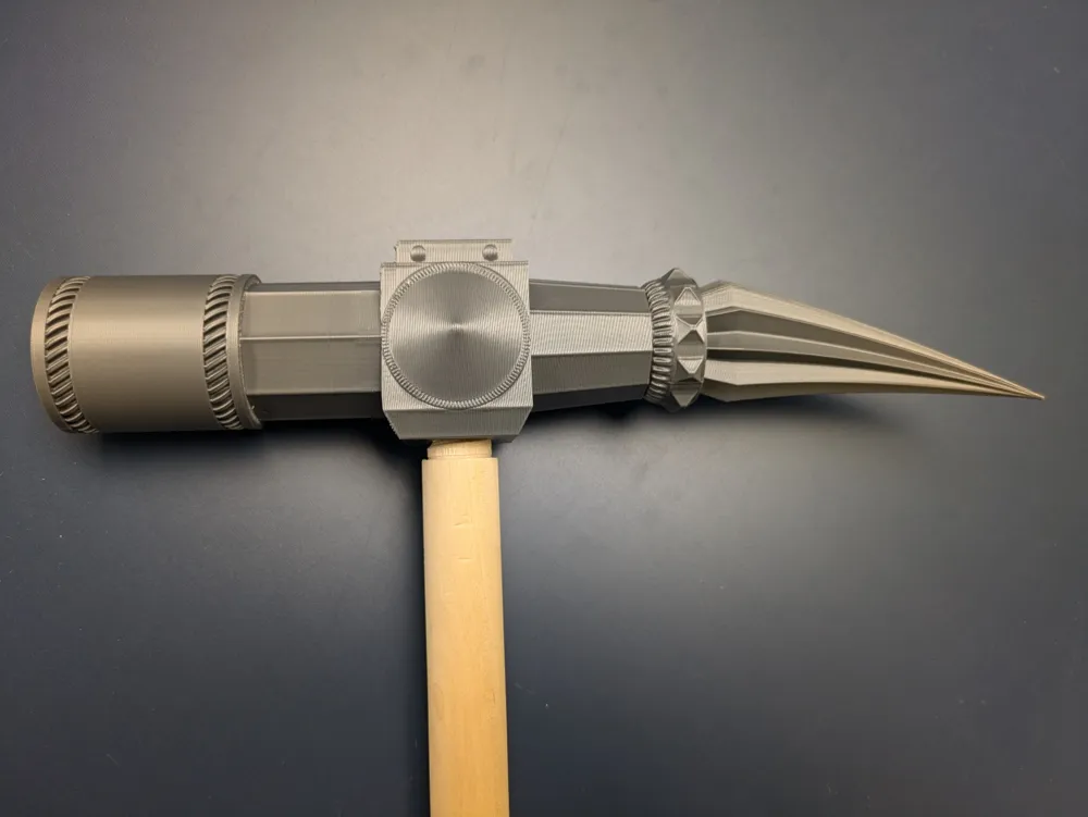 War Pick Axe Standard Broom Thread Compatible by terraprint_llc ...