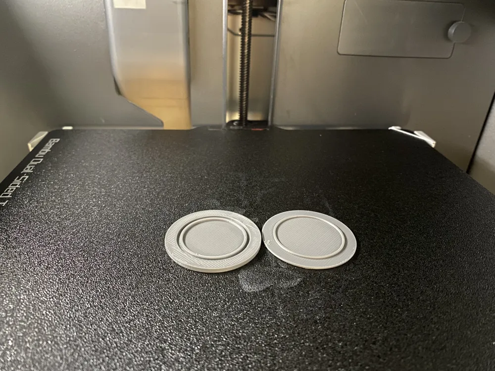 MakerChip Template - NFC Tag - 2 Half Split Print - Free 3D Print Model ...