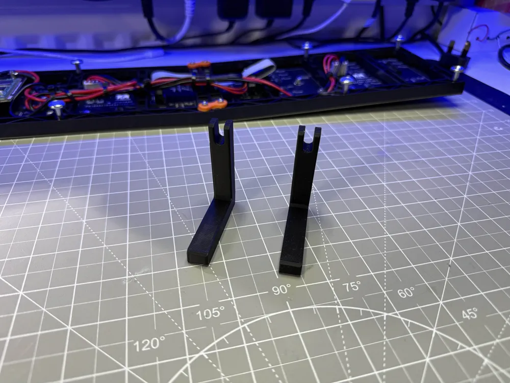 HUB75 Matrix Display Legs or Stand - Free 3D Print Model - MakerWorld