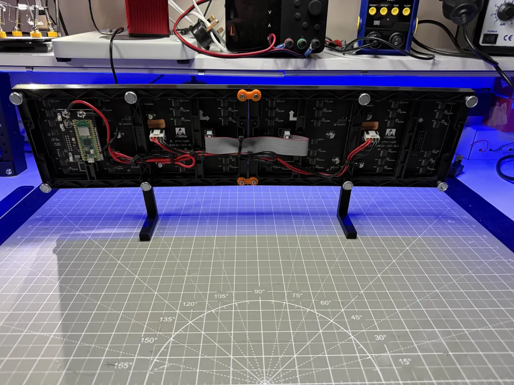 HUB75 Matrix Display Legs or Stand - Free 3D Print Model - MakerWorld
