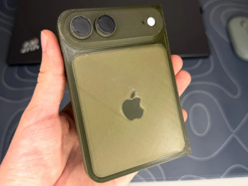 iPhone Fold/Ultra Realistic Early Design - Free 3D Print Model - MakerWorld