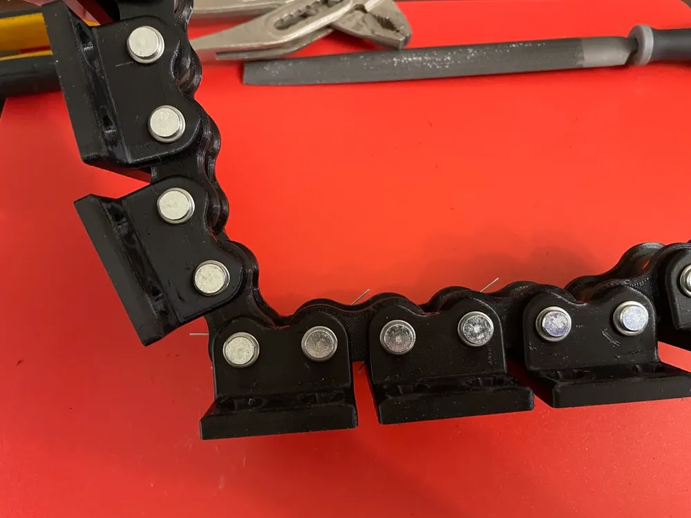 Large robot or crawler track - 75mm wide tread by rjenkinsgb MakerWorld ...