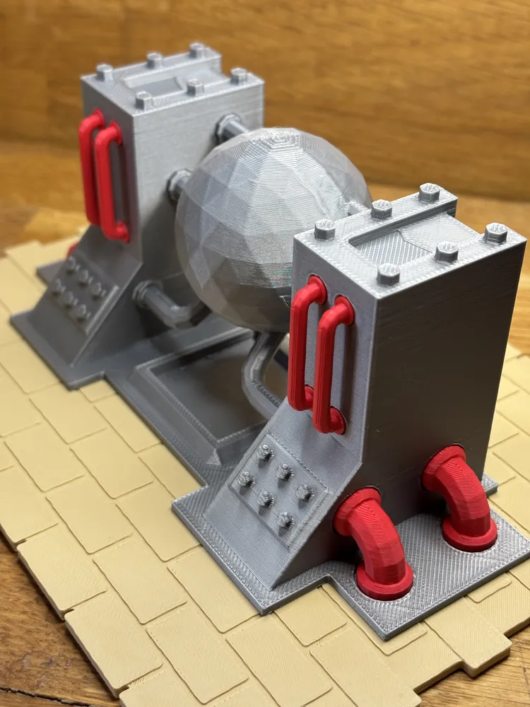Tesla Reactor – Energy with style - Diorama by PaperPlaneLab MakerWorld ...