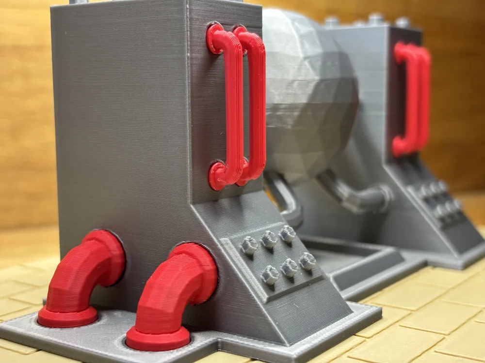 Tesla Reactor – Energy with style - Diorama by PaperPlaneLab MakerWorld ...