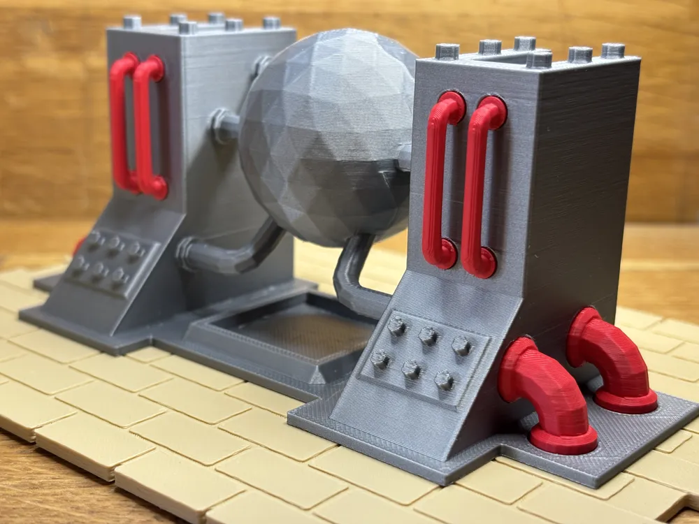 Tesla Reactor – Energy with style - Diorama by PaperPlaneLab MakerWorld ...