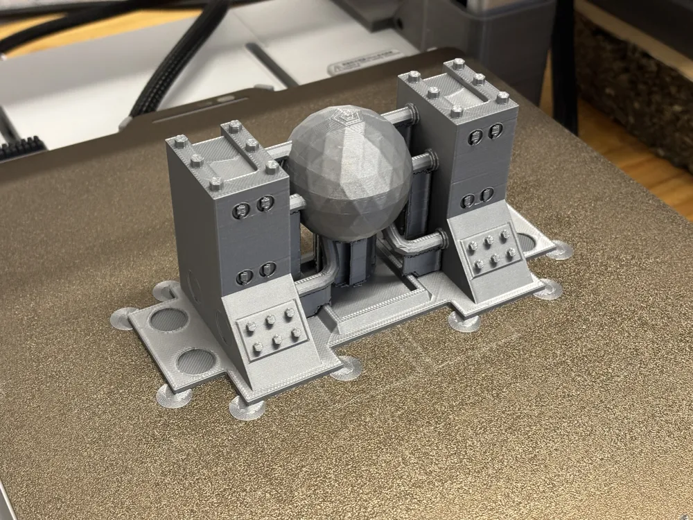 Tesla Reactor – Energy with style - Diorama - Free 3D Print Model ...