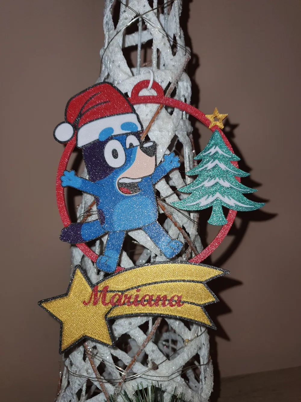 Bluey christmas tree decoration ornament - Free 3D Print Model - MakerWorld