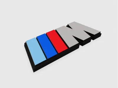 BMW M Power logo by LKtoys MakerWorld: Download Free 3D Models