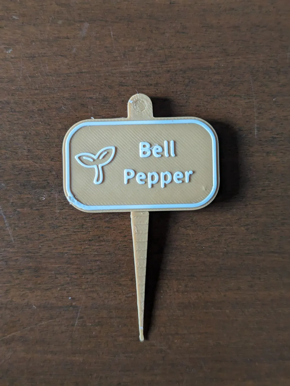 Plant Label Stake with swappable sign by 3Dylan - MakerWorld