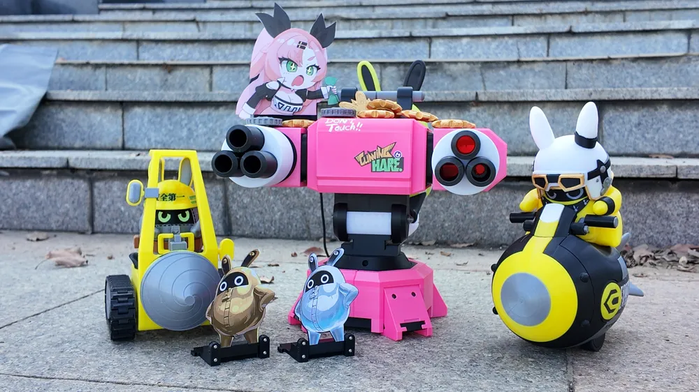 Zenless Zone Zero Speedwagon Rocket Car x CyberBrick v1.0 by ...