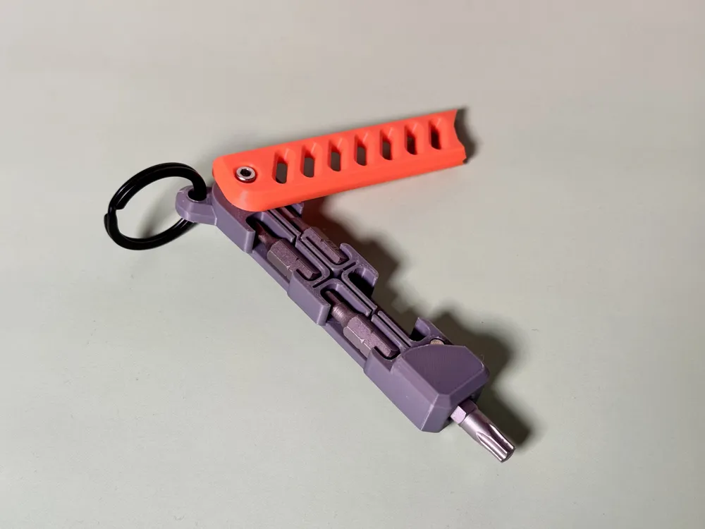 Compact Magnetic Bit Holder for EDC – BitBuddy - Free 3D Print Model ...