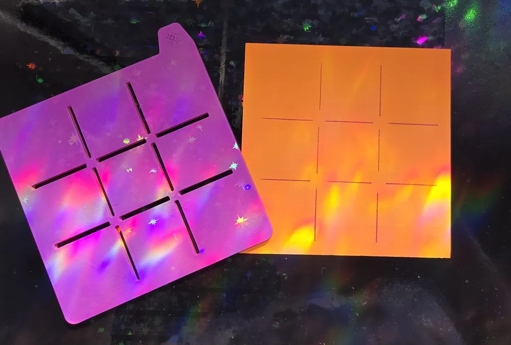 9x9 Notepad Box with Template Storage - Free 3D Print Model - MakerWorld