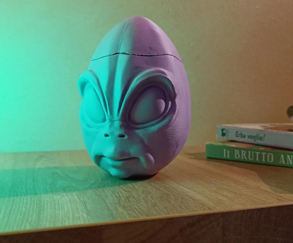 Alien Egg – Easter Surprise! by Piuppi - MakerWorld