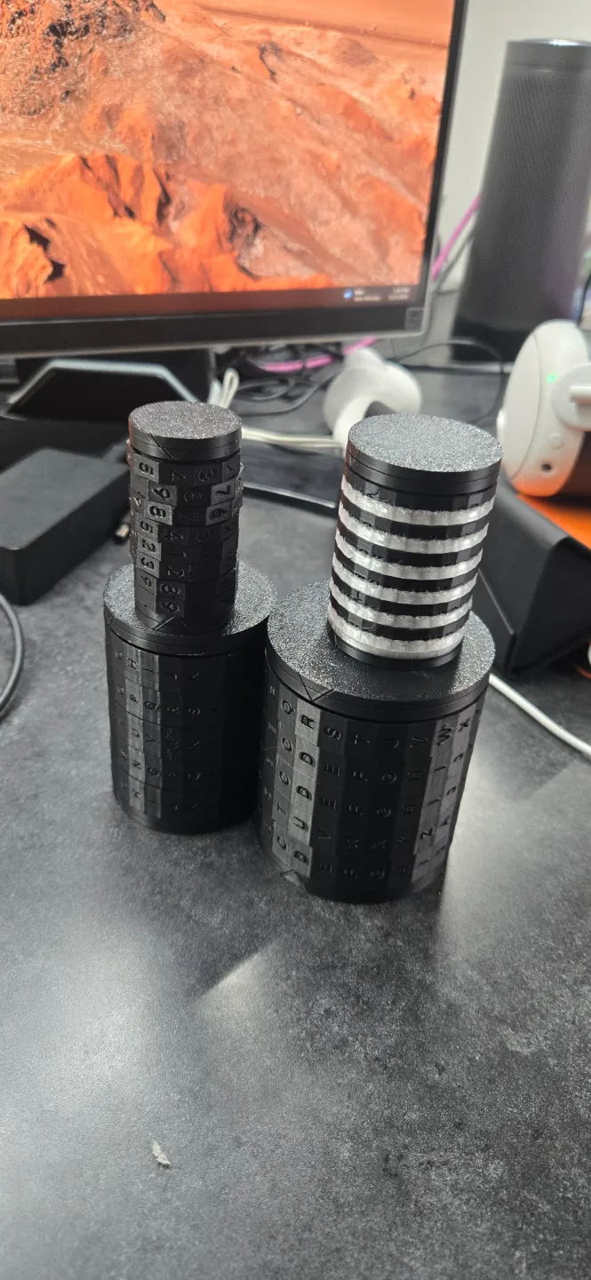 customizable cryptex, Build your own now! Remixed by Shawn MakerWorld ...