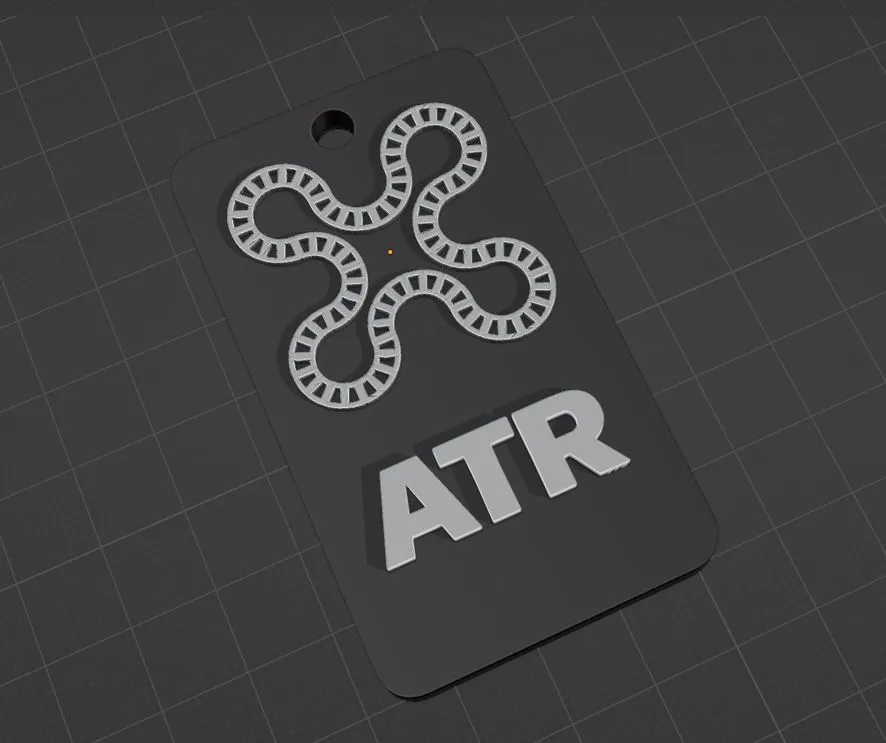 Advanced Test Reactor (ATR) Keychain by mitchrichie - MakerWorld