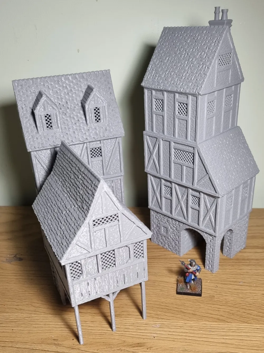 Modular Medieval Town VOL 4 - Free 3D Print Model - MakerWorld