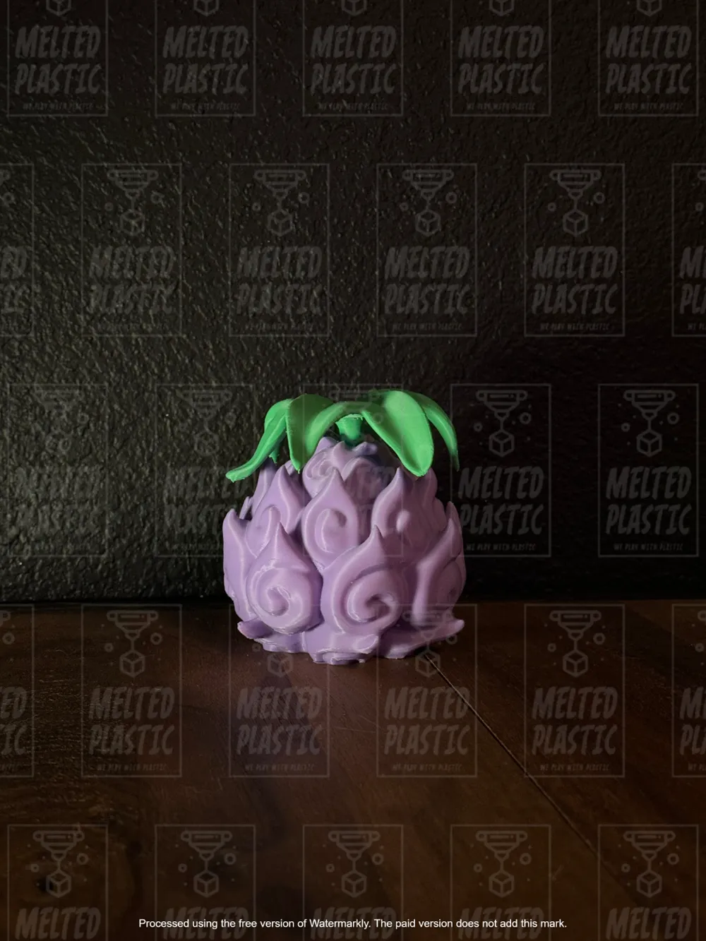 黑暗果实·黑胡子恶魔果实 来自 Melted Plastic MakerWorld：免费下载 3D 模型