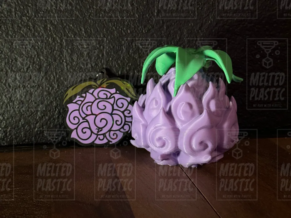 Yami Yami No Mi Black Beard Devil Fruit by Melted Plastic - MakerWorld