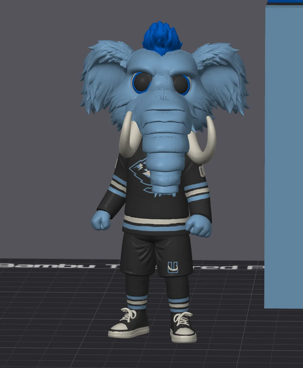 Tusky Figurine - Free 3D Print Model - MakerWorld