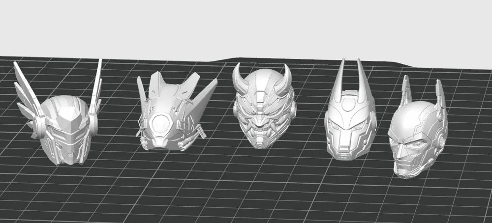 Custom Dummy 13 Heads 5 Pack - Free 3D Print Model - MakerWorld