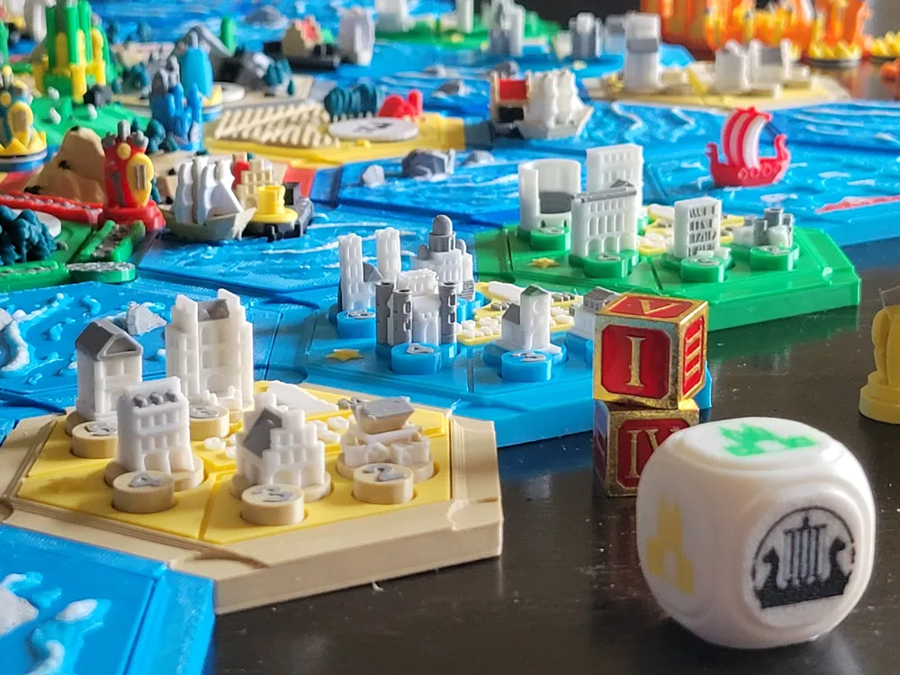 Settlers of Catan: Complete Cities & Knights Ed. Remixed by copehill077 ...