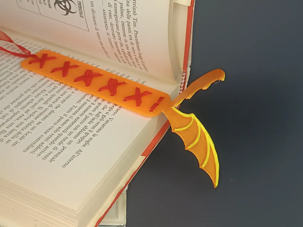 Dragon Wing Bookmarks by Valeria Momo & Mattia MakerWorld: Download ...